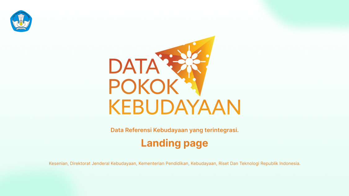 Data Pokok Kebudayaan (DAPOBUD)